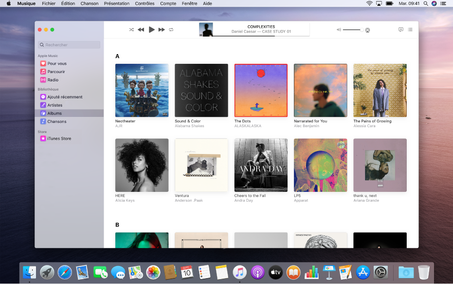 Guide de l’utilisateur de Musique pour Mac - Assistance Apple