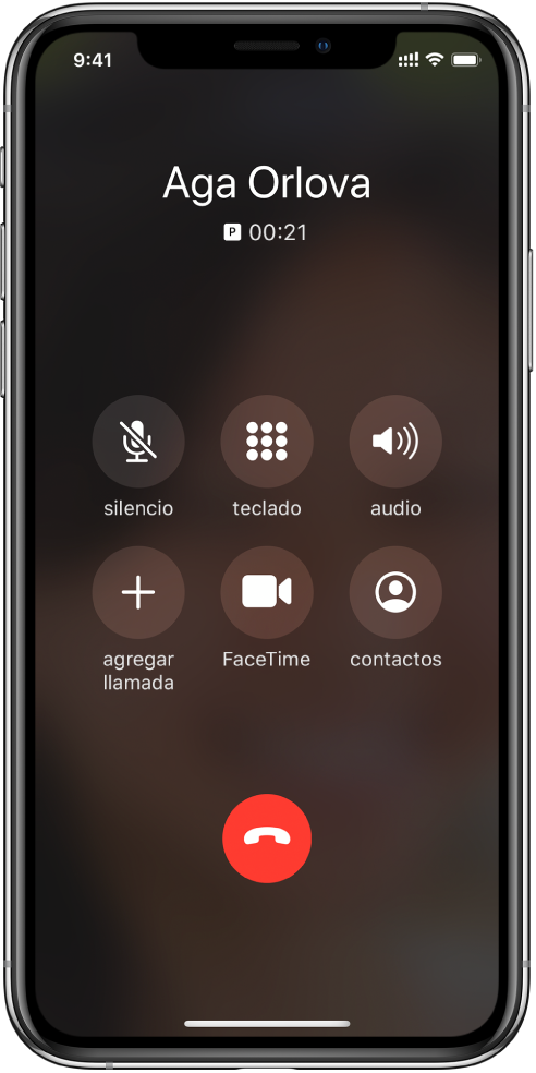 Durante una llamada en el iPhone - Soporte técnico de Apple