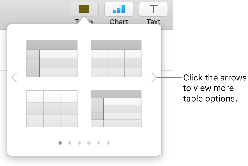 Add Or Delete A Table In Pages On Mac Apple Support