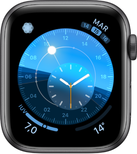 Esferas del Apple Watch y sus funciones - Soporte técnico de Apple