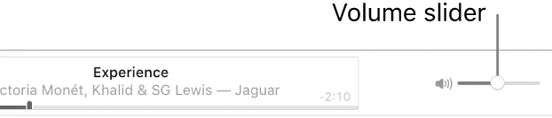 Adjust the volume in Apple Music on the web - Apple Support
