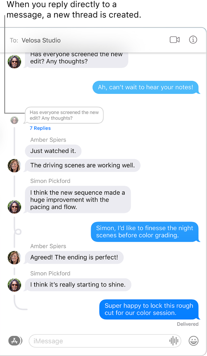 Send an inline reply to a message on Mac - Apple Support