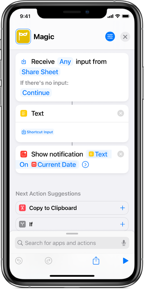 Intro to variables in Shortcuts on iPhone or iPad - Apple Support