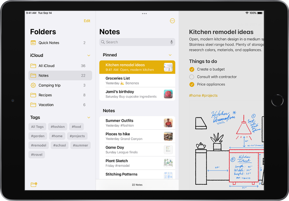 Use tags and Smart Folders in Notes on iPad – Apple Support (UK)