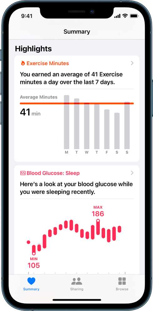 View your data in Health on iPhone - Apple Support