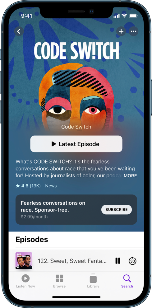 Follow your favorite podcasts on iPhone - Apple Support