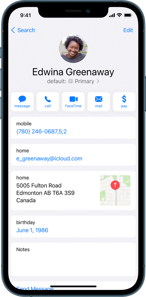 Use Contacts from the Phone app on iPhone - Apple Support