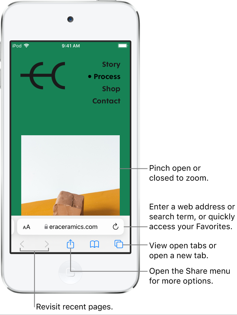 Browse the web using Safari on iPod touch - Apple Support