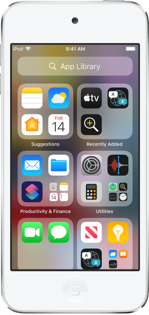 Find your apps in App Library on iPod touch - Apple Support