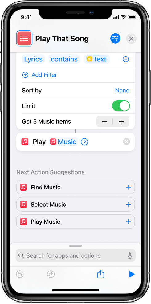 Use variables in Shortcuts on iPhone or iPad - Apple Support