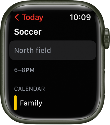 Check and update your calendar on Apple Watch - Apple Support
