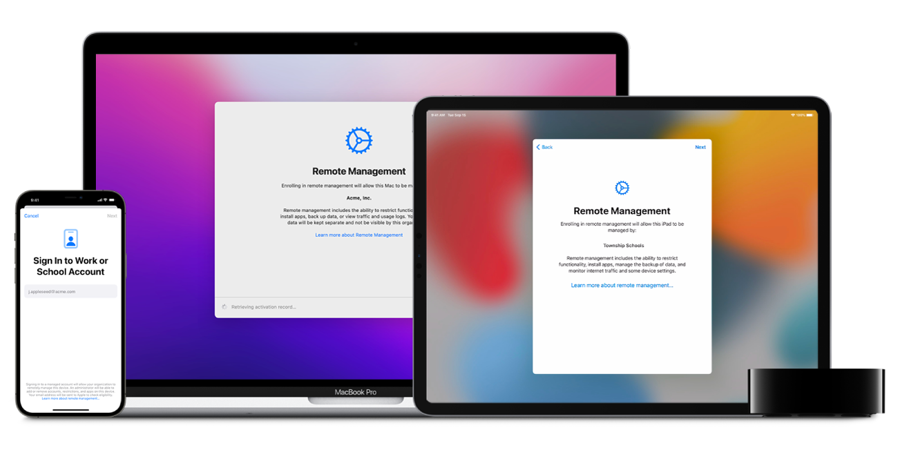 Apple Platform Deployment - Apple การสนับสนุน (TH)