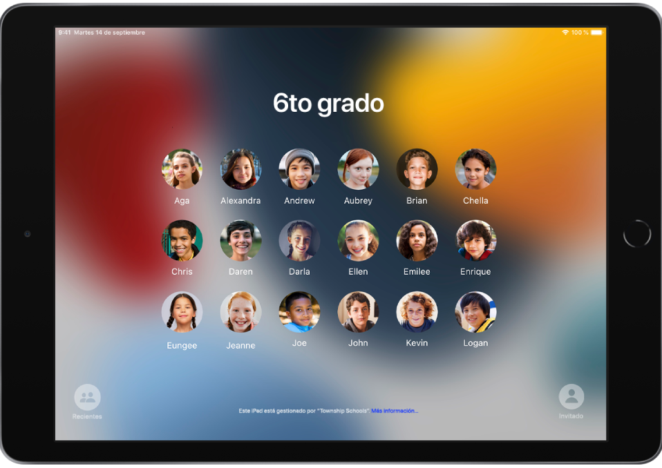 Información general del “iPad compartido” - Soporte técnico de Apple (ES)