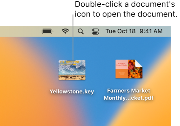 Open documents on Mac - Apple Support (IN)