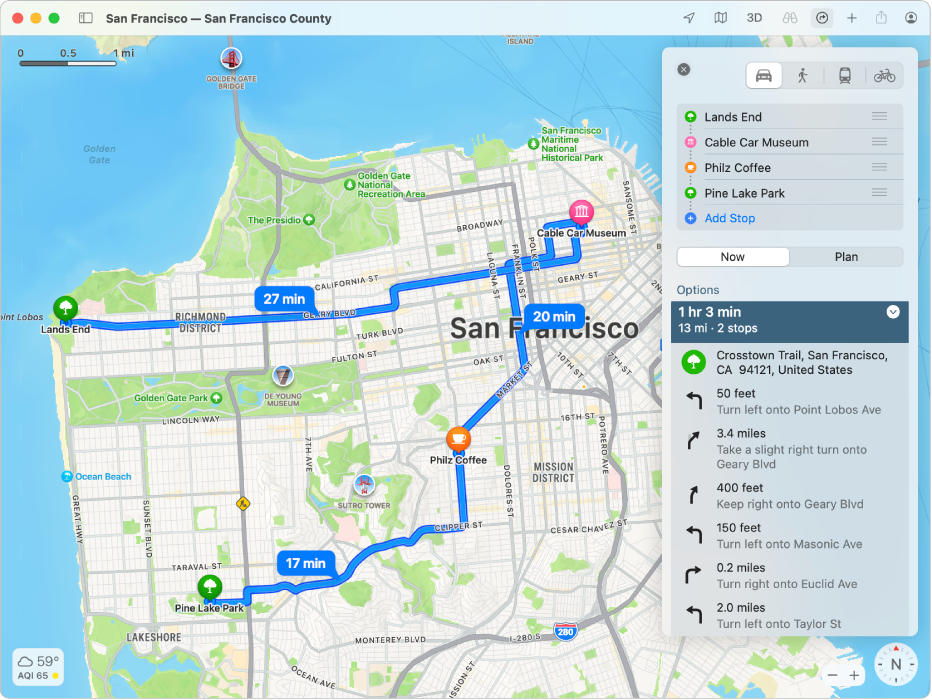 Maps User Guide for Mac - Apple Support