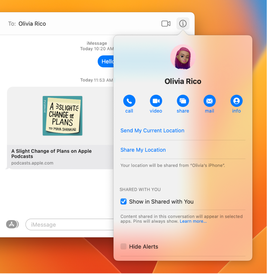 Messages User Guide for Mac – Apple Support (AU)