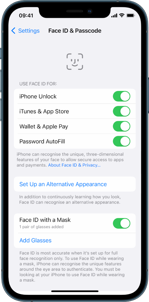 Secure your iPhone or iPad with Face ID – Apple Support (UK)