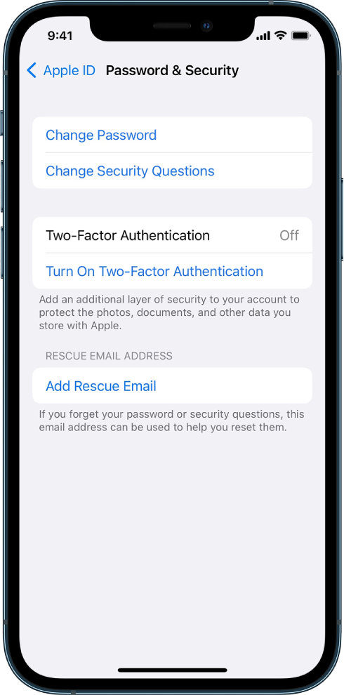 Keep your Apple ID secure - Apple Support (CA)