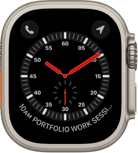 Apple Watch Ultra faces and their features - Apple Support