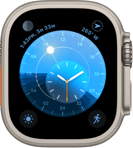 Apple Watch Ultra faces and their features - Apple Support