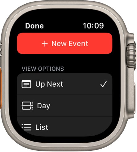 Check and update your calendar on Apple Watch Ultra - Apple Support