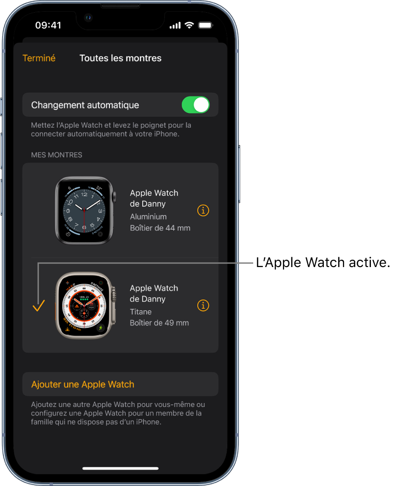 Configurer l’Apple Watch Ultra et la jumeler avec l’iPhone - Assistance ...