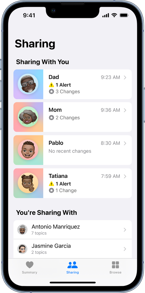 Share features with your family - Apple Support (CA)