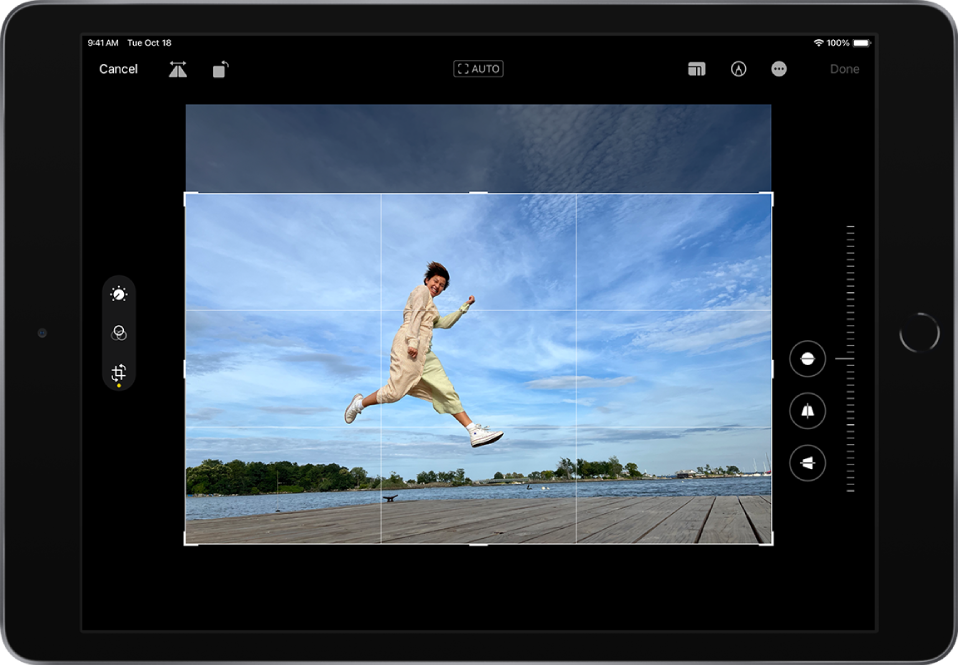 Bearbeiten von Fotos und Videos auf dem iPad - Apple Support (DE)