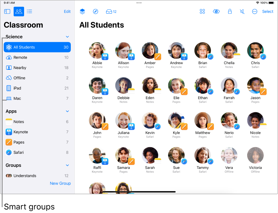 Create student groups in Classroom - Apple Support