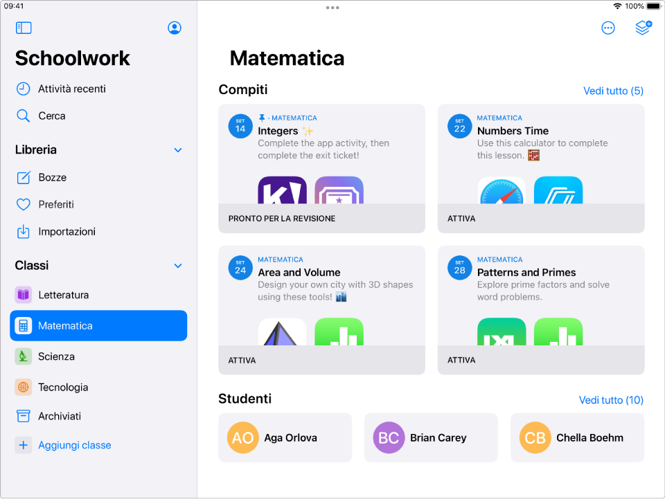Che cos'è Classroom? - Supporto Apple (IT)