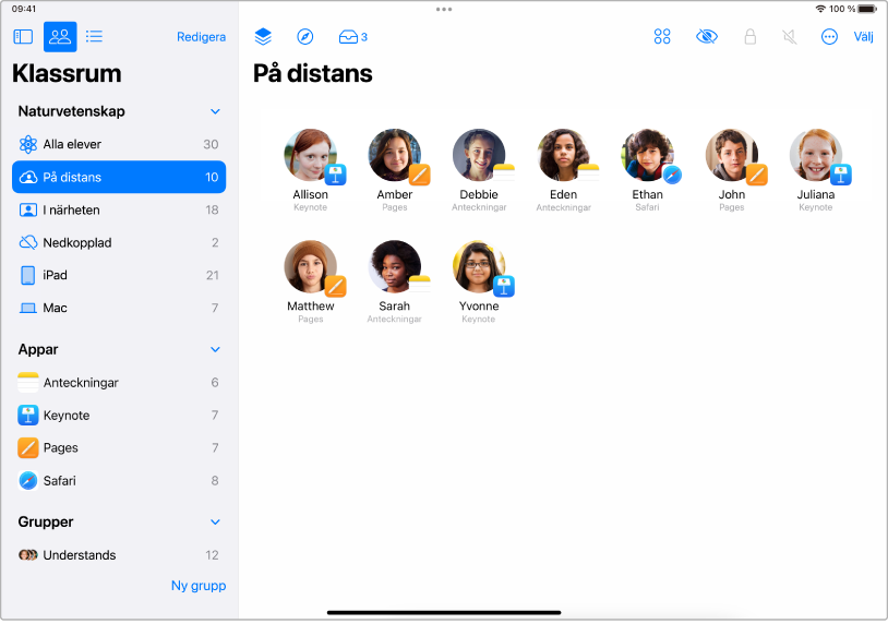 Klassrum Användarhandbok - Apple-support (SE)