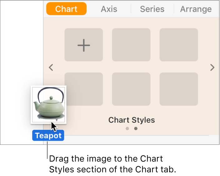Use chart styles in Pages on Mac - Apple Support (IN)