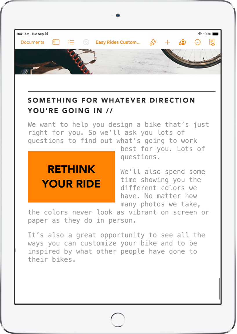 Pages User Guide for iPad - Apple Support