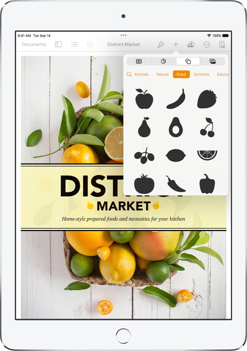 Pages User Guide for iPad - Apple Support
