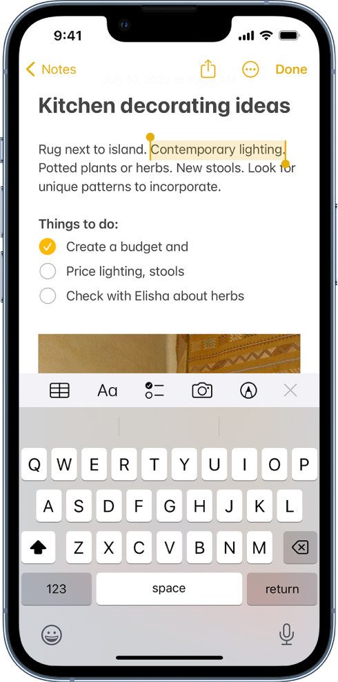 Type with the onscreen keyboard on iPhone - Apple Support