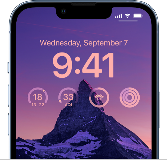 Personalizar o ecrã bloqueado do iPhone - Suporte Apple (PT)