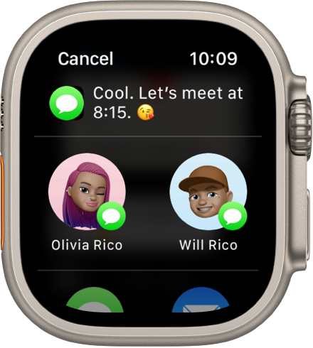 Reply to messages on Apple Watch Ultra - Apple Support