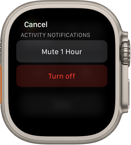 Change notification settings on Apple Watch Ultra - Apple Support
