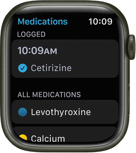Track your medications on Apple Watch – Apple Support (AU)