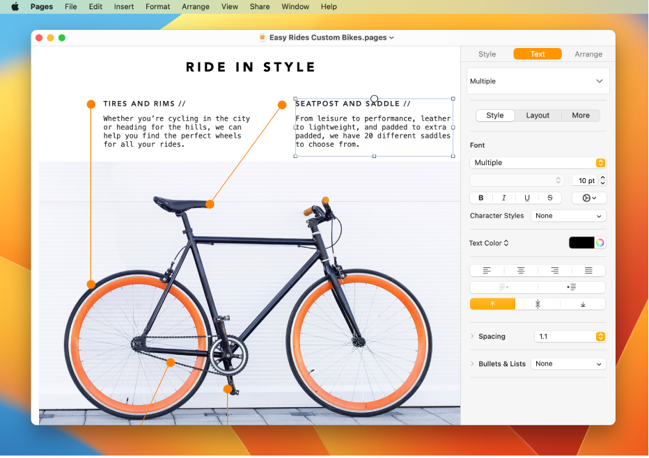 Create and work with documents on Mac - Apple Support