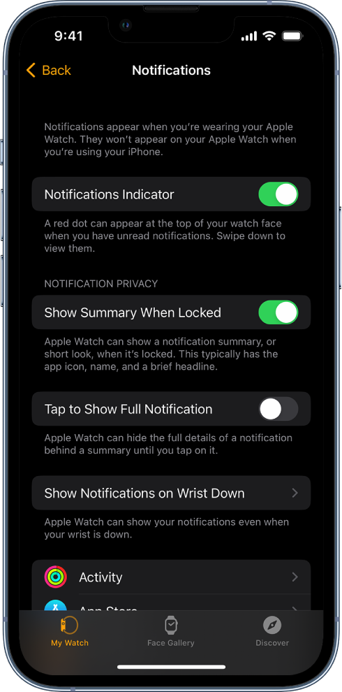 Change notification settings on Apple Watch Ultra – Apple Support (UK)