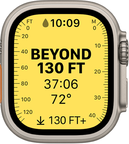Measure underwater temperature, duration, and depth on Apple Watch ...