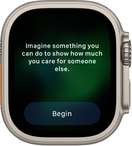 Use Apple Watch Ultra to practice mindfulness - Apple Support (English)