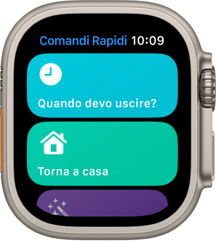 Utilizzare i comandi rapidi su Apple Watch Ultra - Supporto Apple (IT)