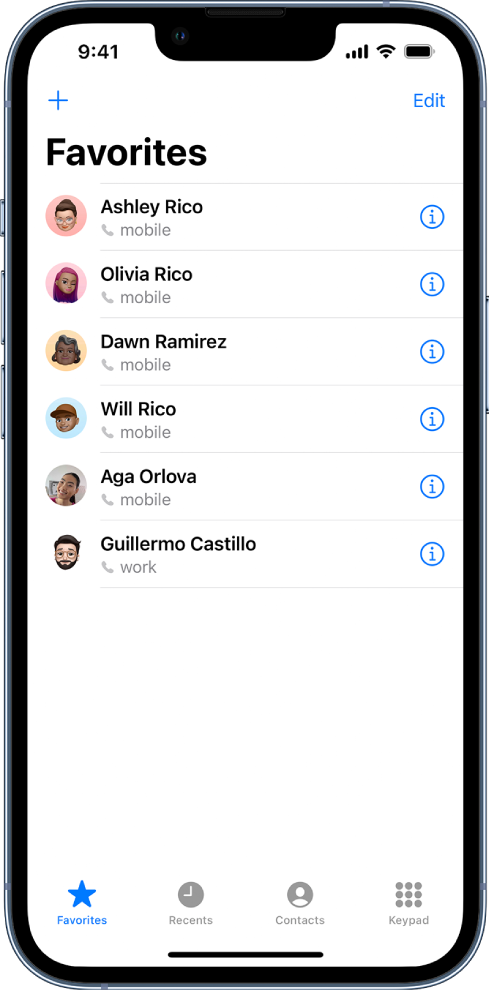 Keep in touch with friends and family - Apple Support