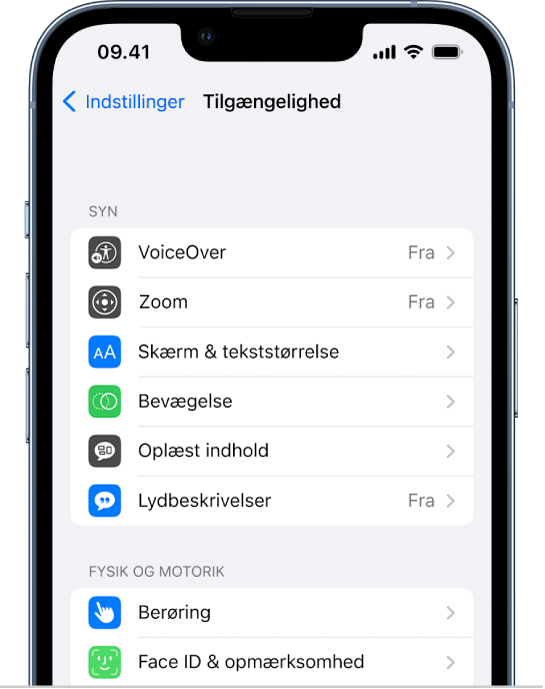 Gør din iPhone til din egen - Apple-support (DK)