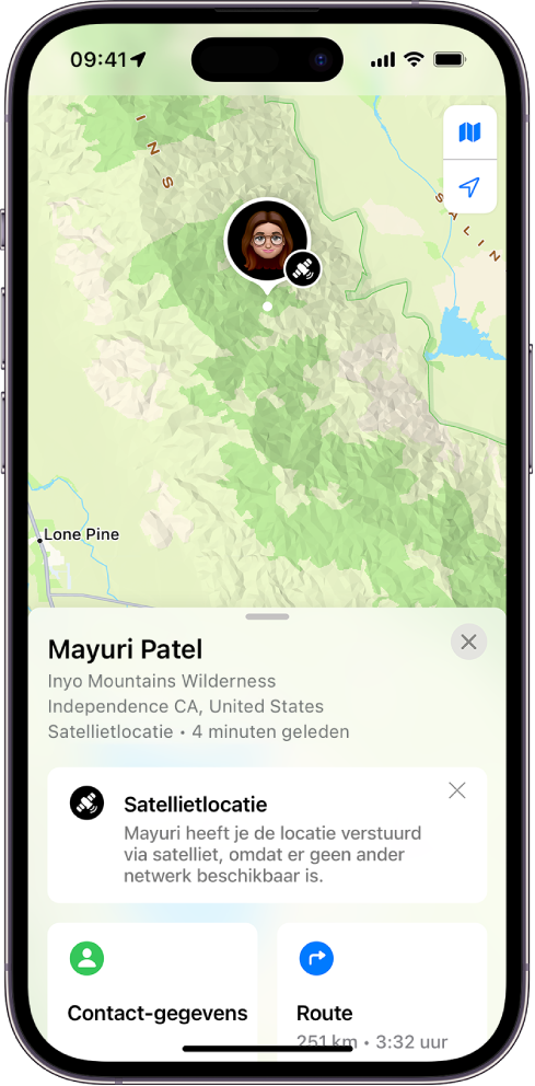 Je locatie versturen via satelliet in Zoek mijn op de iPhone - Apple ...