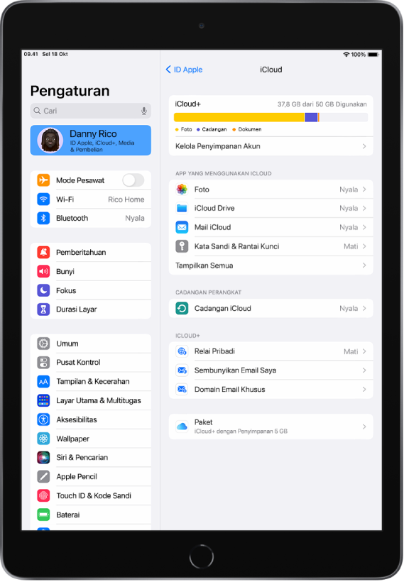 Mengatur dasar-dasar - Apple Support (ID)