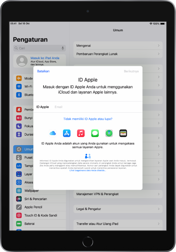 Mengatur dasar-dasar - Apple Support (ID)