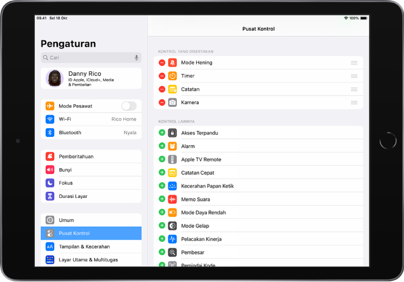 Mempersonalisasikan iPad Anda - Apple Support (ID)